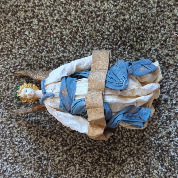 unknown | Holiday | Angel Tree Topper Cartapesta Paper Mache Or Fabric ...